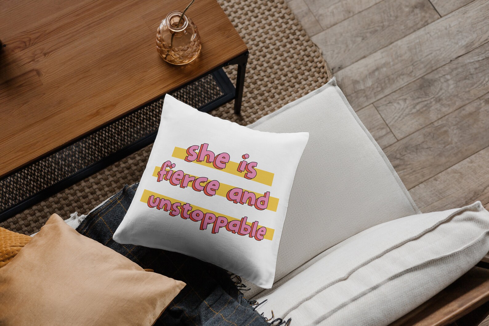 She is Fierce and Unstoppable SVG, Motivational Svg, Empowered Women S ...