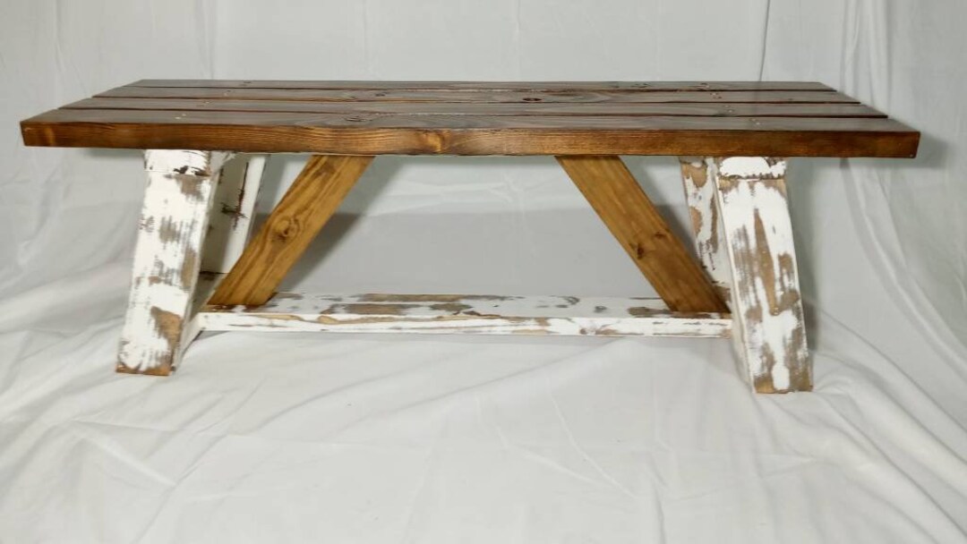 Handmade Wooden Bench/rustic Bench/farmhouse Bench/ Entryway Bench - Etsy