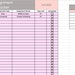 Class Assignment Tracker Google Sheets Spreadsheet Template | Digital ...
