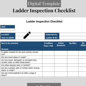 Ladder Inspection Checklist - Stay Safe on Your Next Climb ...