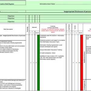 Risk Register Template | Project Risk Register Template in Excel ...