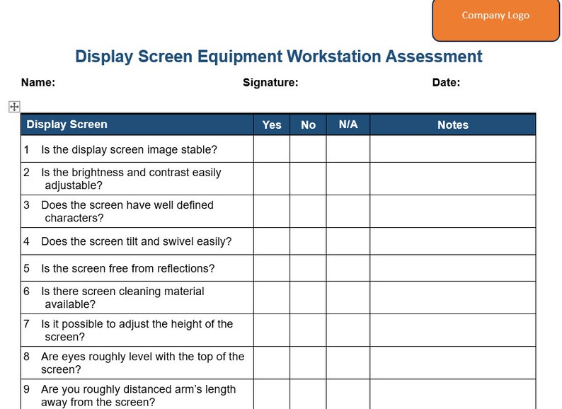 Bundle Complete Workplace Wellness Made Easy: Ergonomic Assessment and ...