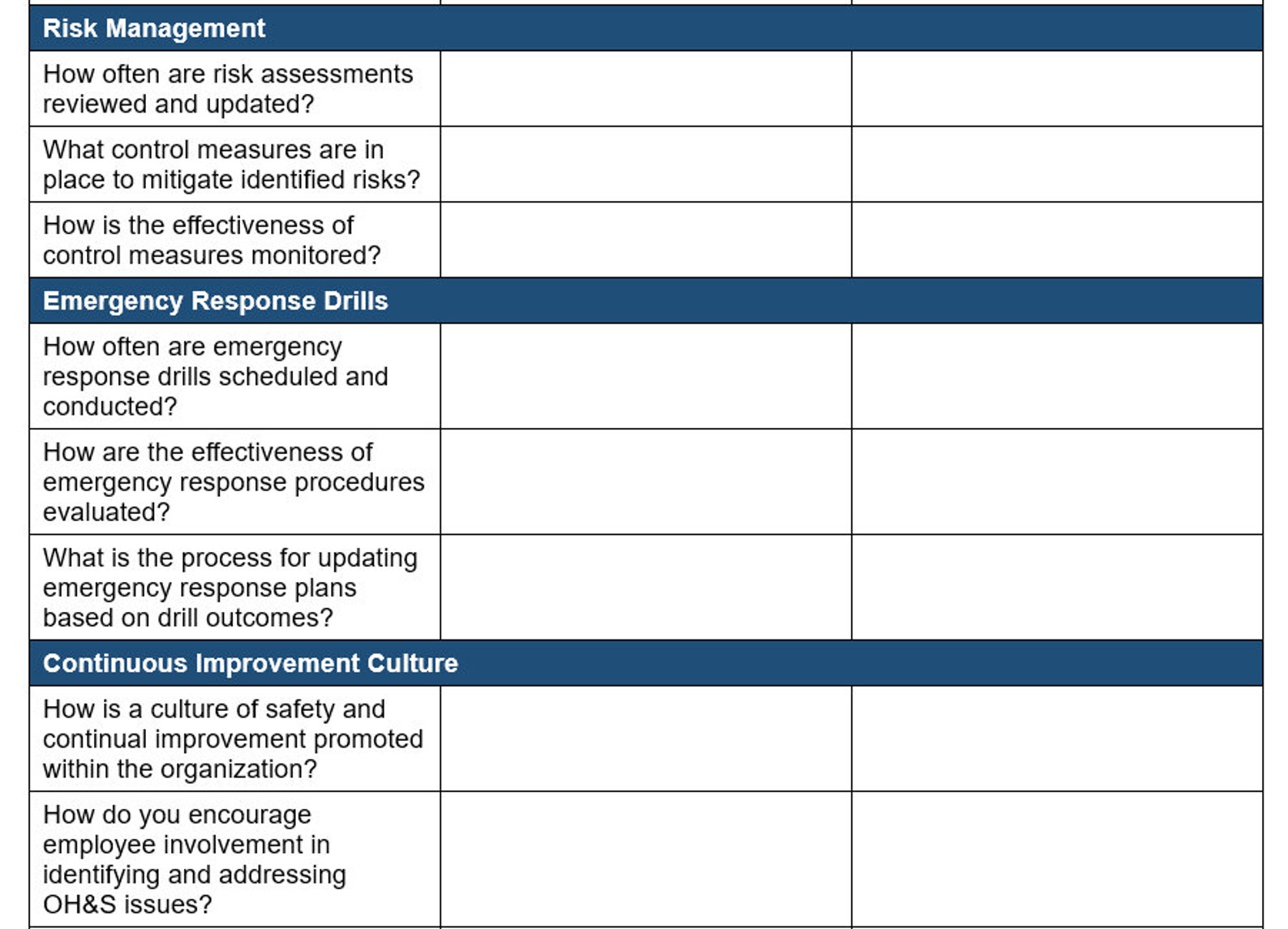 ISO 45001 Checklist for Hassle-free Audit Success | Comprehensive ISO ...