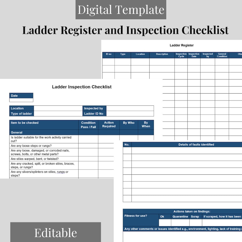 Ladder Inspection Checklist - Stay Safe on Your Next Climb ...