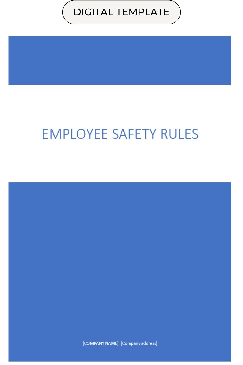 Complete Employee Safety Rules Template - Ensure Workplace Security ...