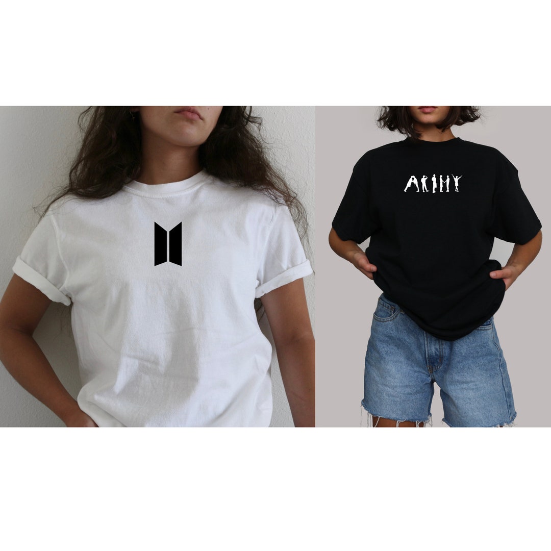 BTS Logo Shirt BTS Long Sleeves BTS Army Merch - Etsy Australia