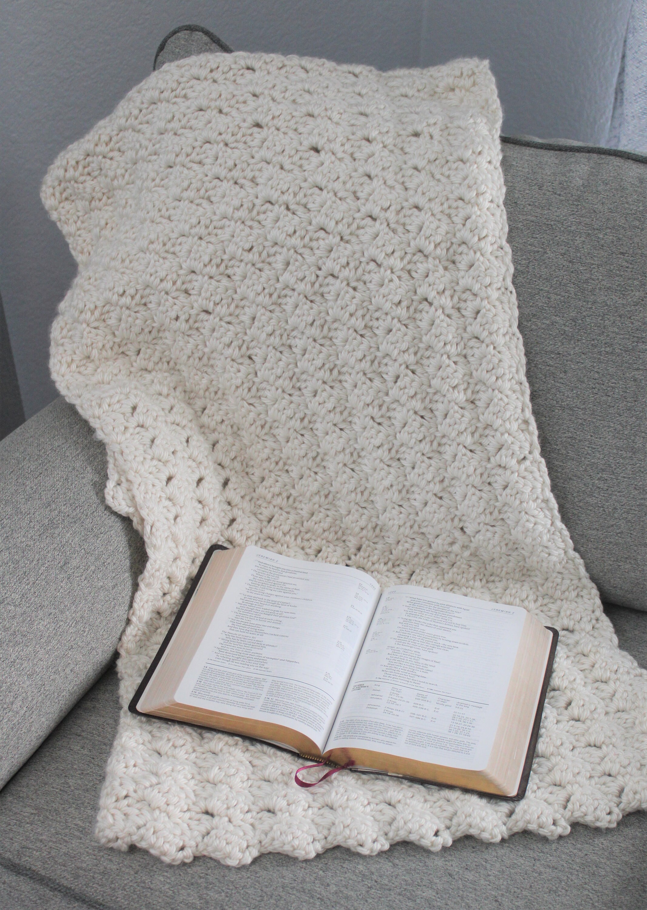 Slanted Double Crochet Prayer Shawl Pattern - Etsy