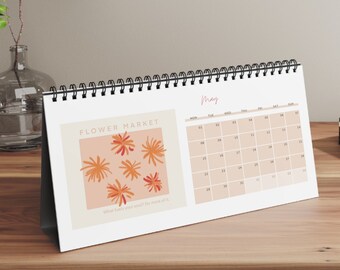 Free Standing Desk Calendar - Etsy
