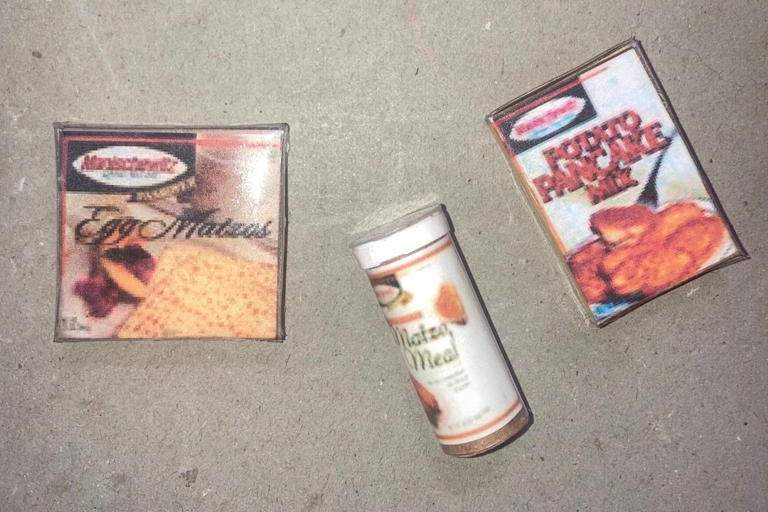 1:6 Jewish Holiday Judaica Kosher Food Miniatures Dollhouse Decor ...