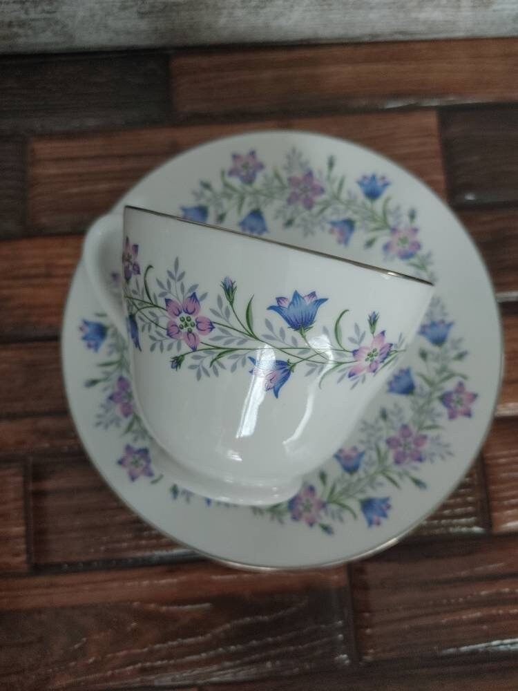 SPODE Teacup and Saucer MAYTIME Pattern ENGLAND 3 Available Mint ...