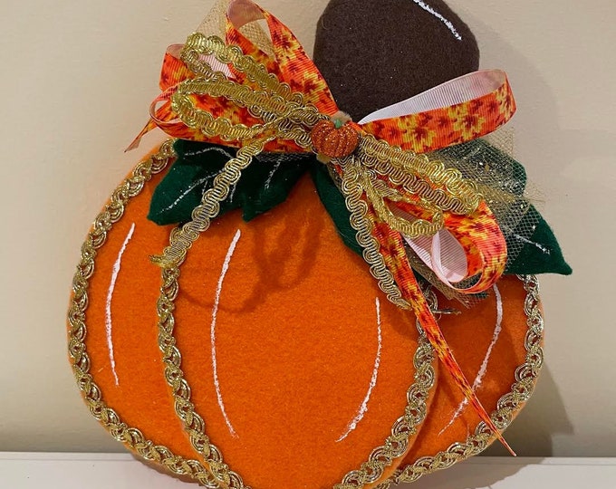 Elegant Fall Pumpkin Attachment | Fall Pumpkin | Pumpkin | Wreath ...