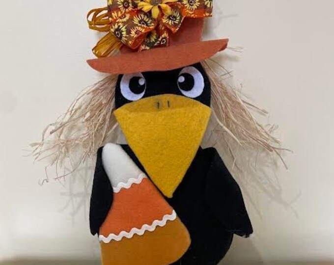 Scarecrow Crow Attachment Scarecrow Crow Crow Fall - Etsy