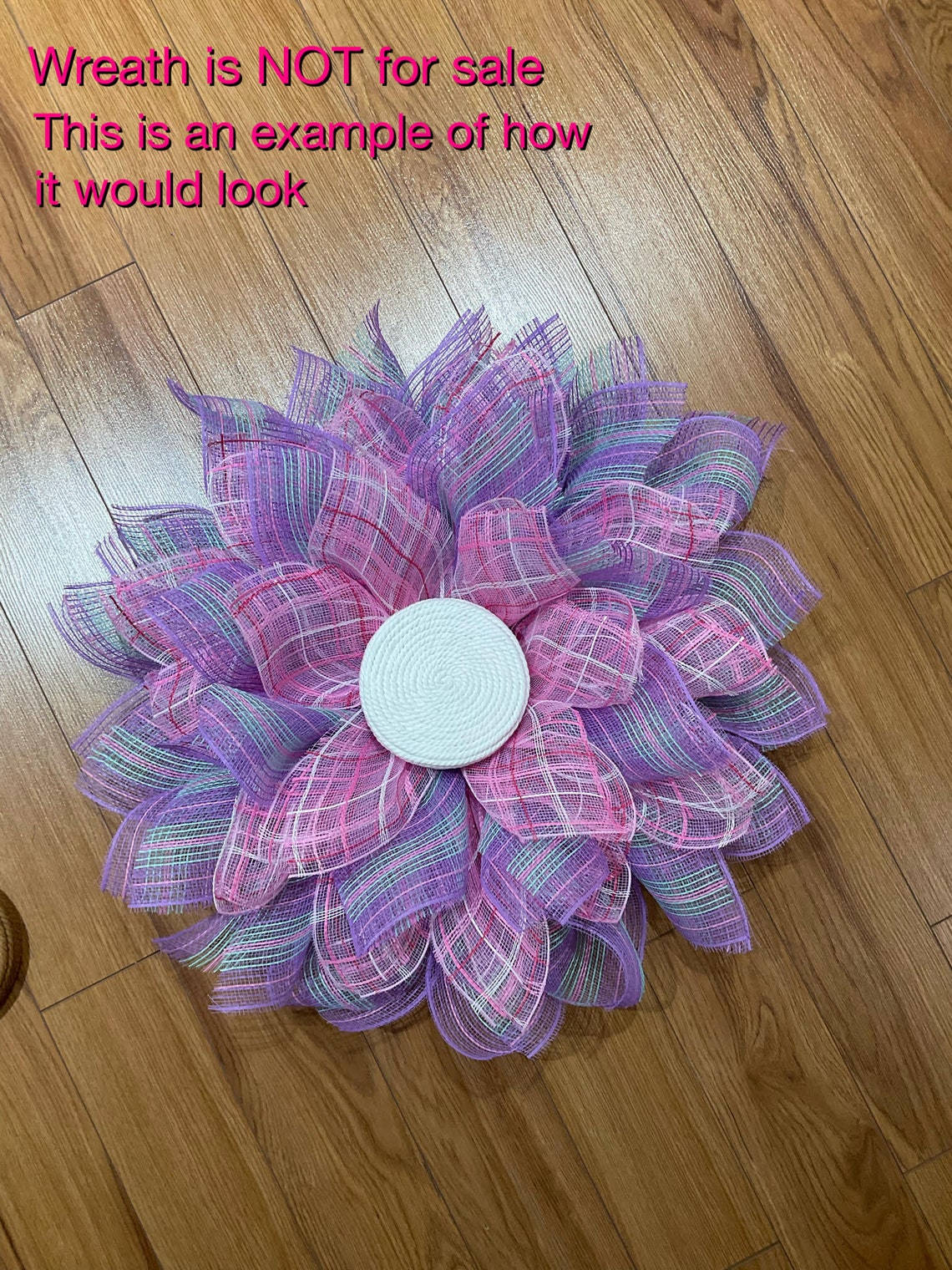 Flower Center Corded Rope Flower Center Round Disc Flower Center Wreath ...