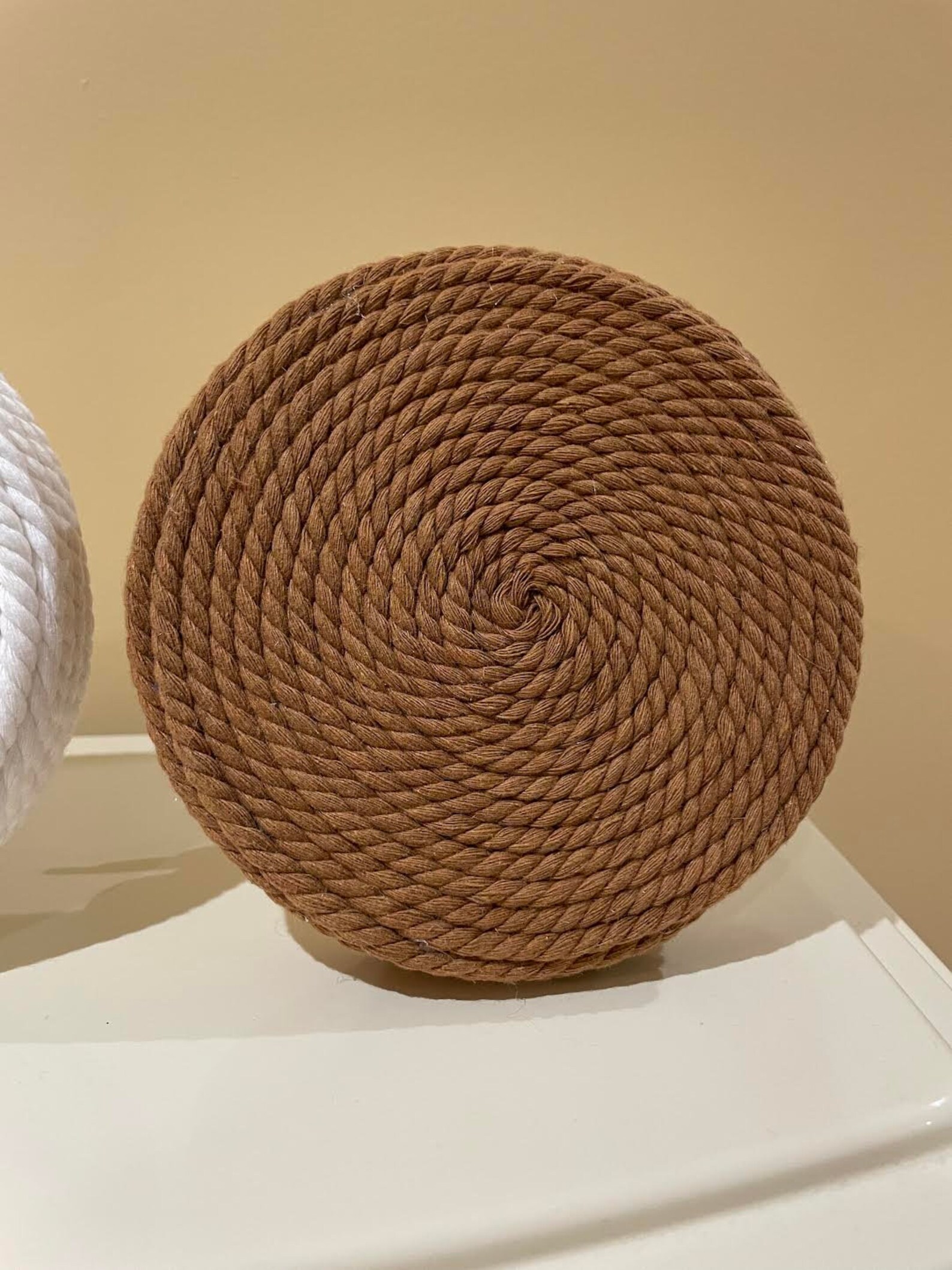 Flower Center Corded Rope Flower Center Round Disc Flower Center Wreath ...