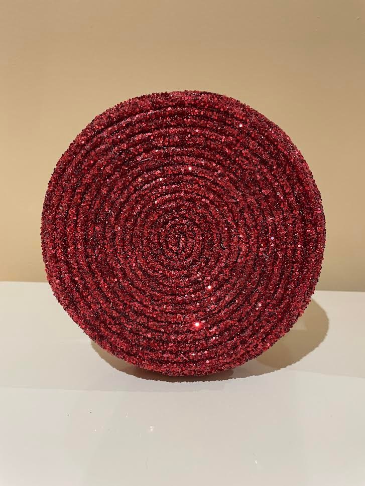 Flower Center Glitter Resin Rope Flower Center Round Disc Flower Center ...