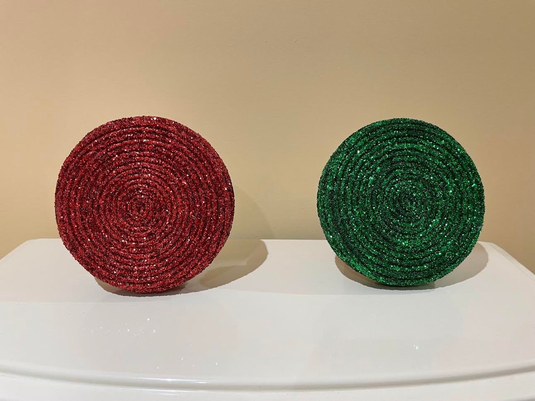 Flower Center Glitter Resin Rope Flower Center Round Disc Flower Center ...