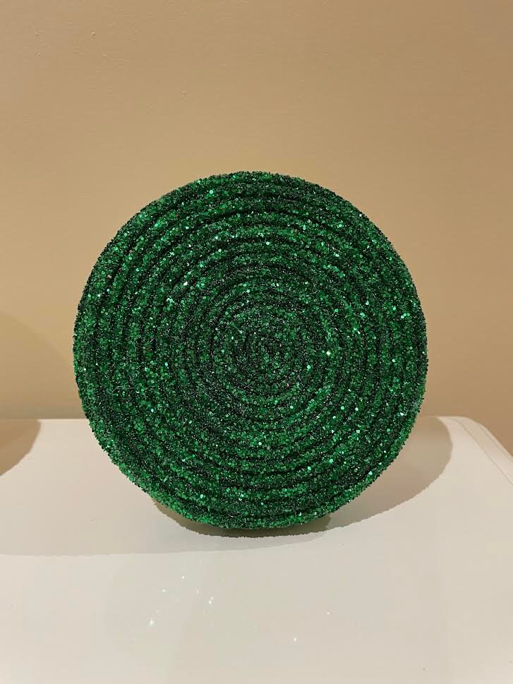 Flower Center Glitter Resin Rope Flower Center Round Disc Flower Center ...