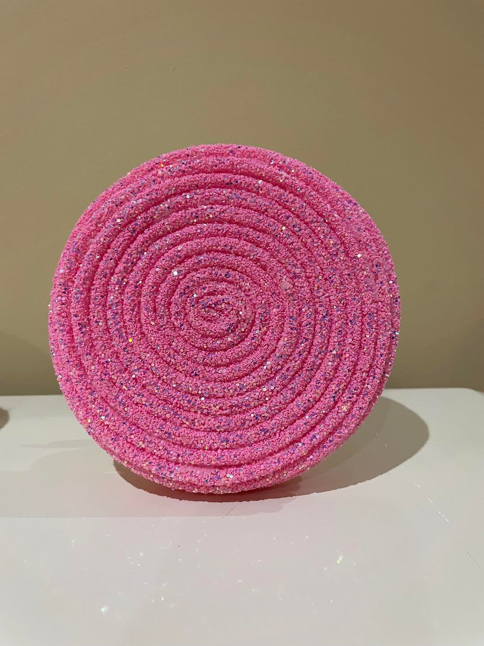 Flower Center Glitter Resin Rope Flower Center Round Disc Flower Center ...