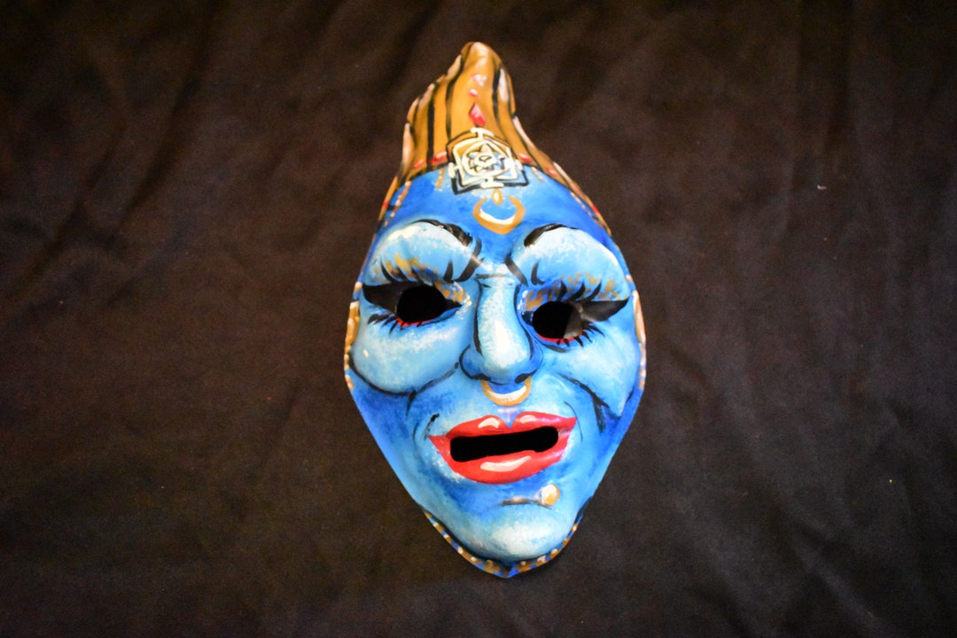 Hard Horror Cult Mask-kali Maa Hindu - Etsy