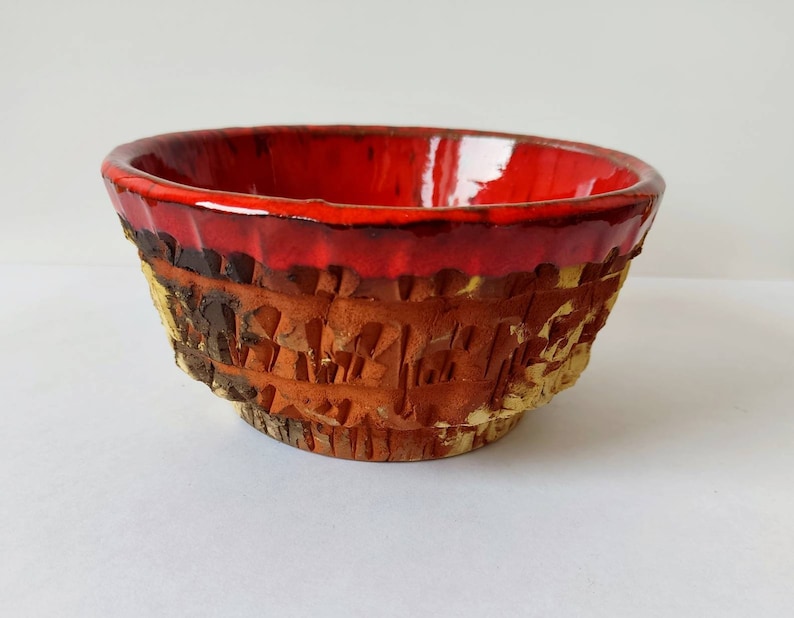 Ernst Faxe Nielsen Kirsten Keramik Bowl Denmark Handmade Scandinavian ...