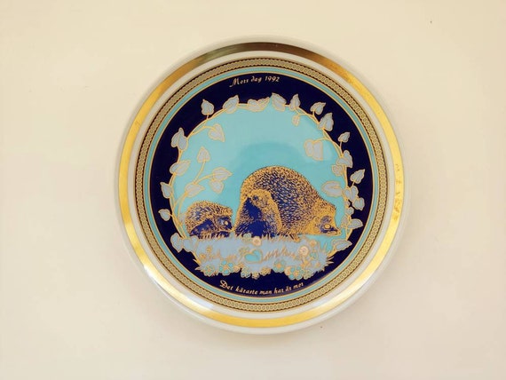 Vintage Collectible bavaria Porcelain Plate With - Etsy