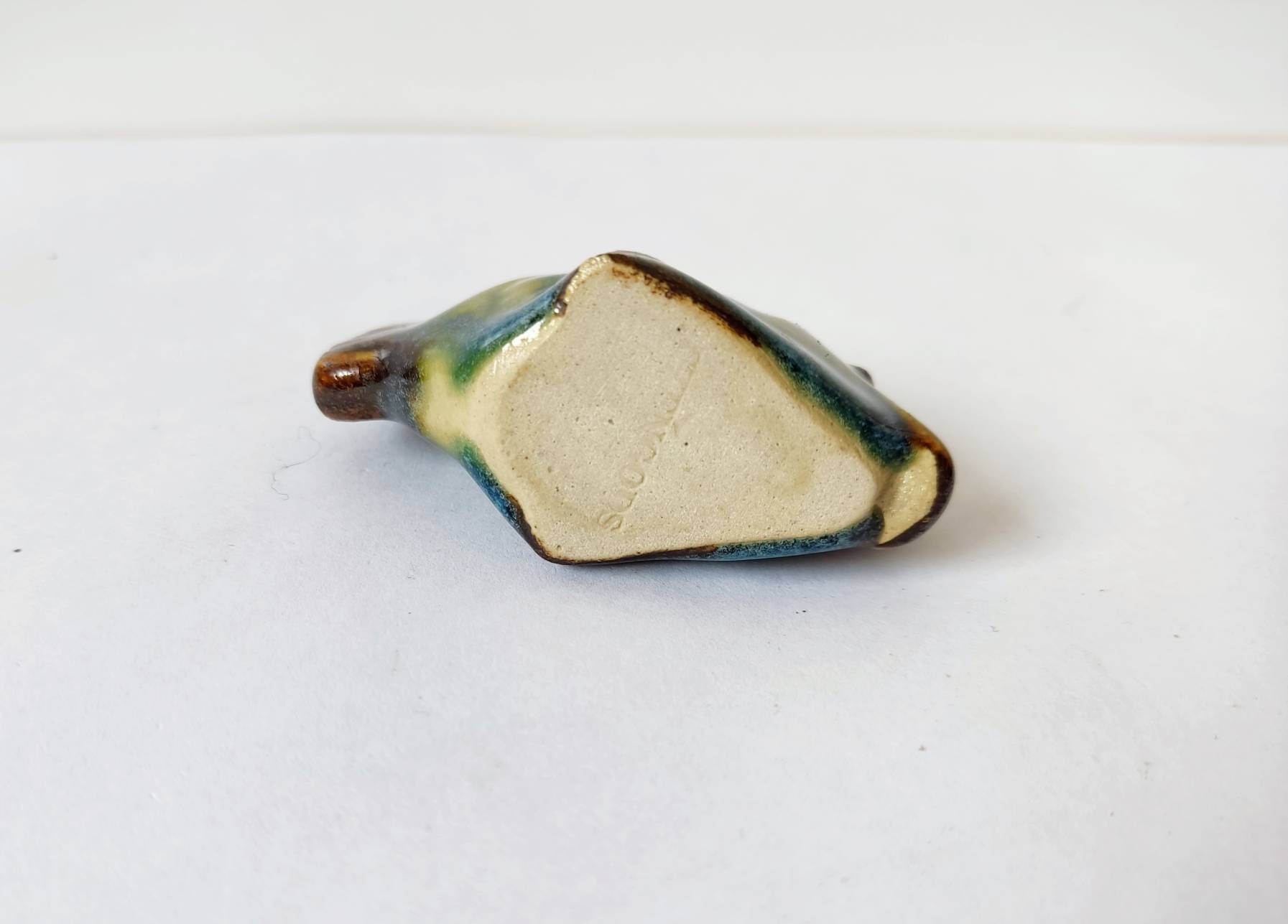 Small Fish Sculpture Made by Willy Fischer, Sweden 1960 Ego Stengods - Etsy