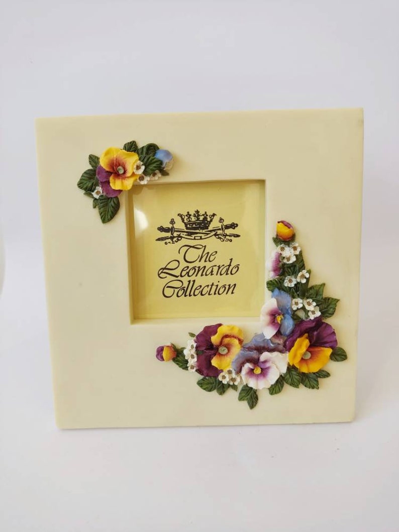 Leonardo Collection the Spring Pansy Collection Photoframe - Etsy