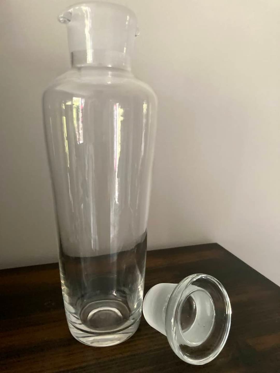 Vintage Clear Glass Swedish Decanter GERDA STRÖMBERG - Etsy