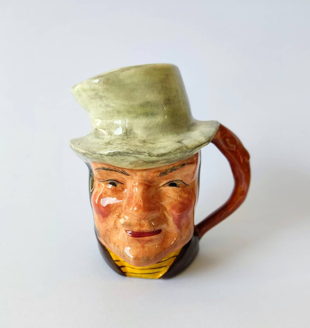 Miniature Toby Mug, Bill Sykes by Sterling Pottery - Etsy