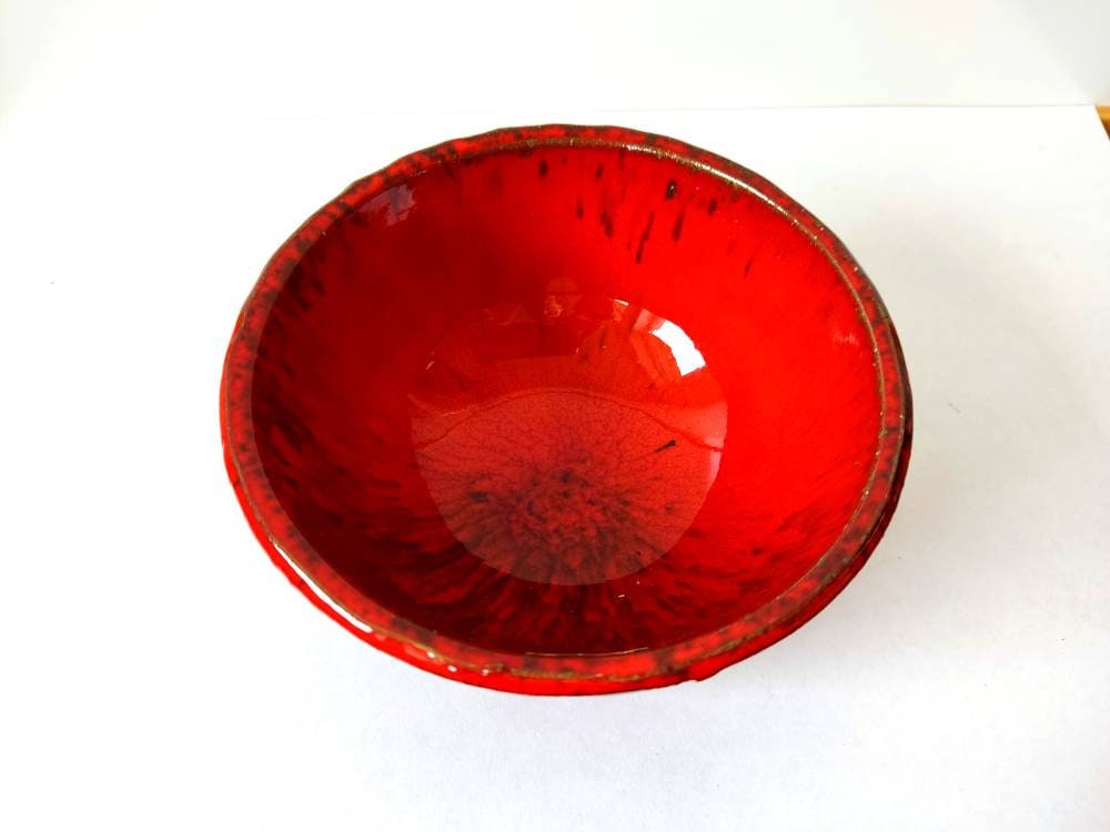 Ernst Faxe Nielsen Kirsten Keramik Bowl Denmark Handmade Scandinavian ...