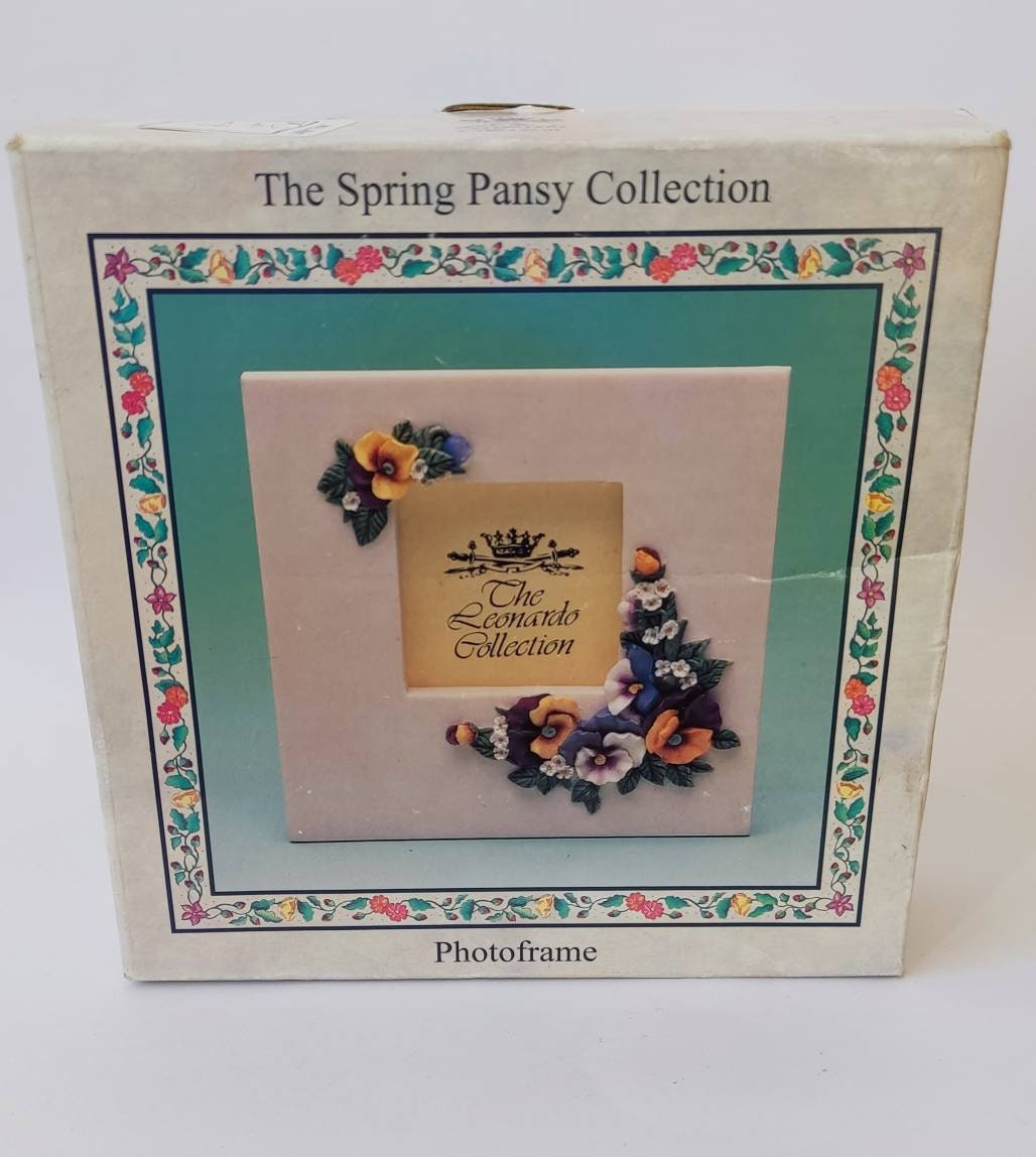 Leonardo Collection the Spring Pansy Collection Photoframe - Etsy