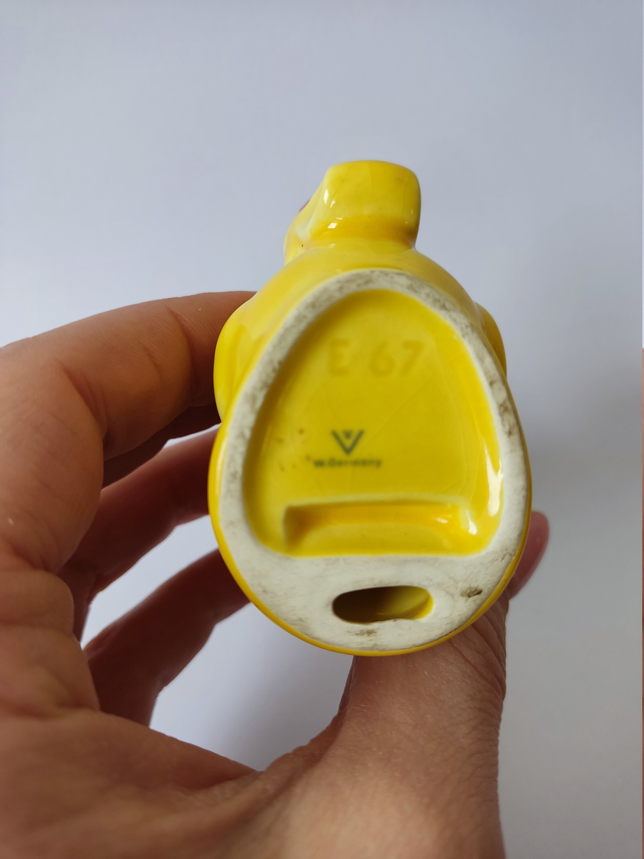 Vintage Goebel Rooster Egg Cups Yellow Easter - Etsy