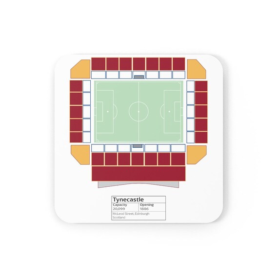 Drinkware Aberdeen Football Club Pittodire Soccer Stadium Maps Coasters ...