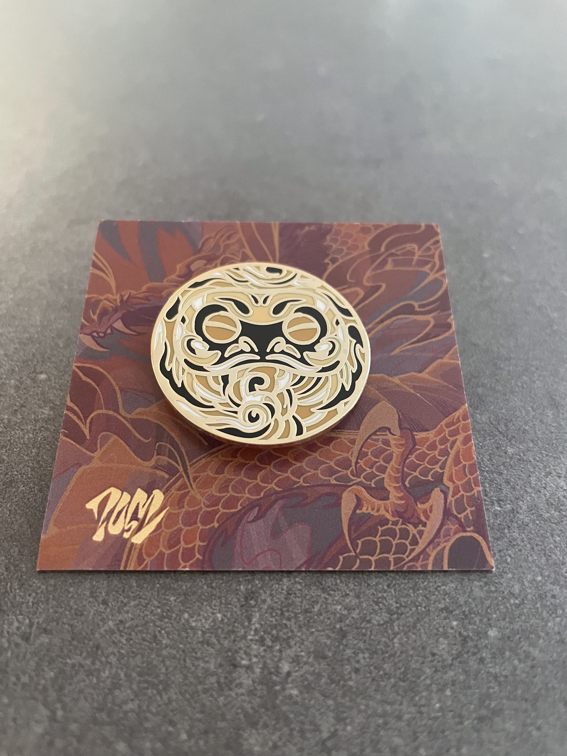 Gold Wealth Pin an Enamel Pin Collection Inspired by - Etsy