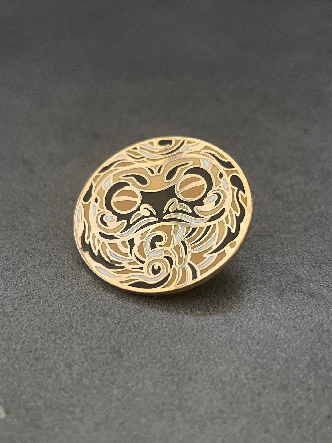 Gold Wealth Pin an Enamel Pin Collection Inspired by - Etsy