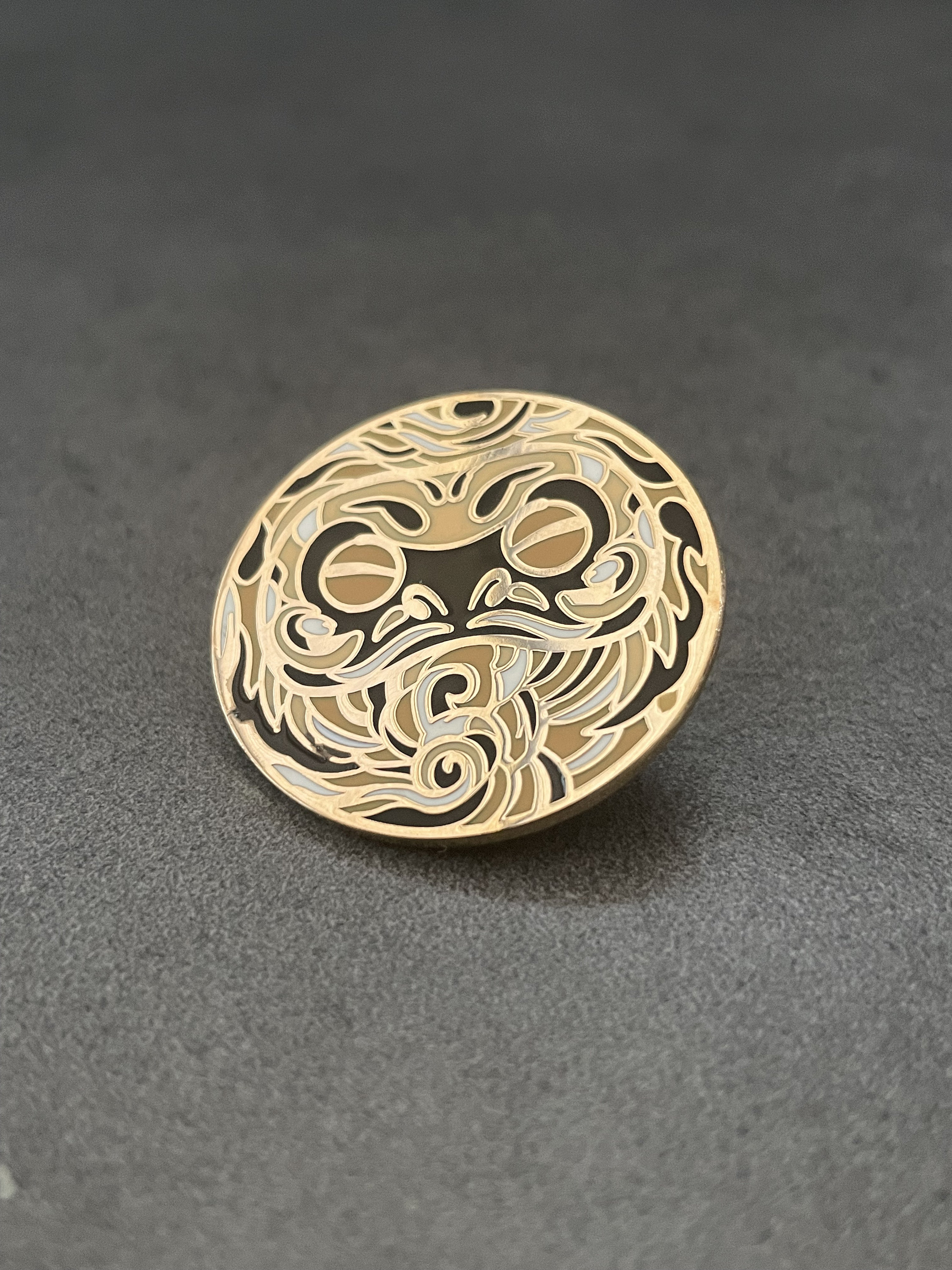 Gold Wealth Pin an Enamel Pin Collection Inspired by - Etsy