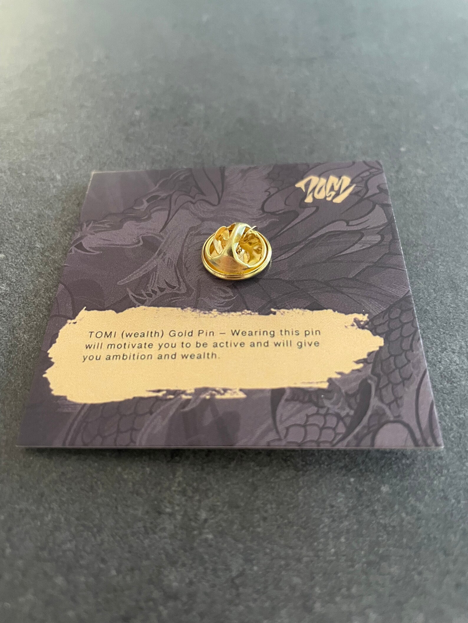 Gold Wealth Pin an Enamel Pin Collection Inspired by - Etsy