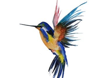 Stencil colibri | Etsy España