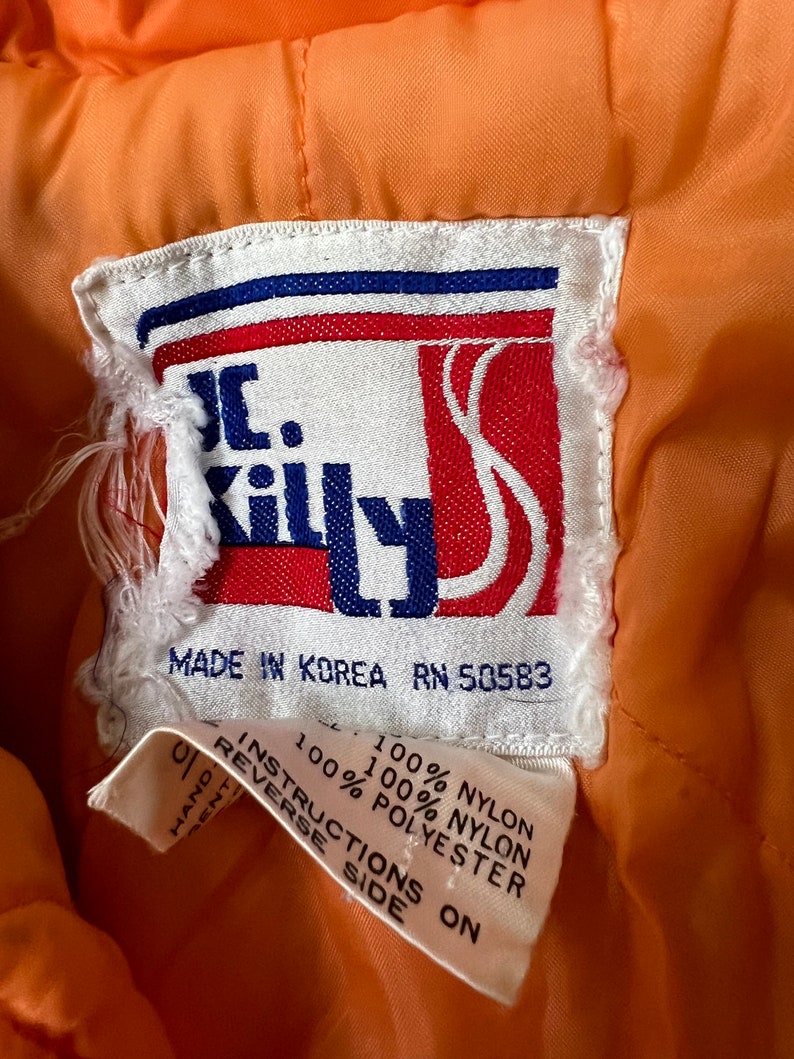 Vintage 70s Jean-claude JC KILLY Orange Ski Jacket - Etsy