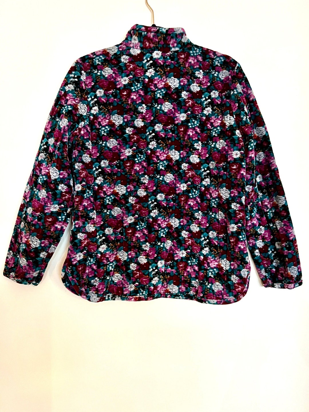 Vintage 70s Montgomery Ward Velvet Coat With Gold Shell Buttons - Etsy