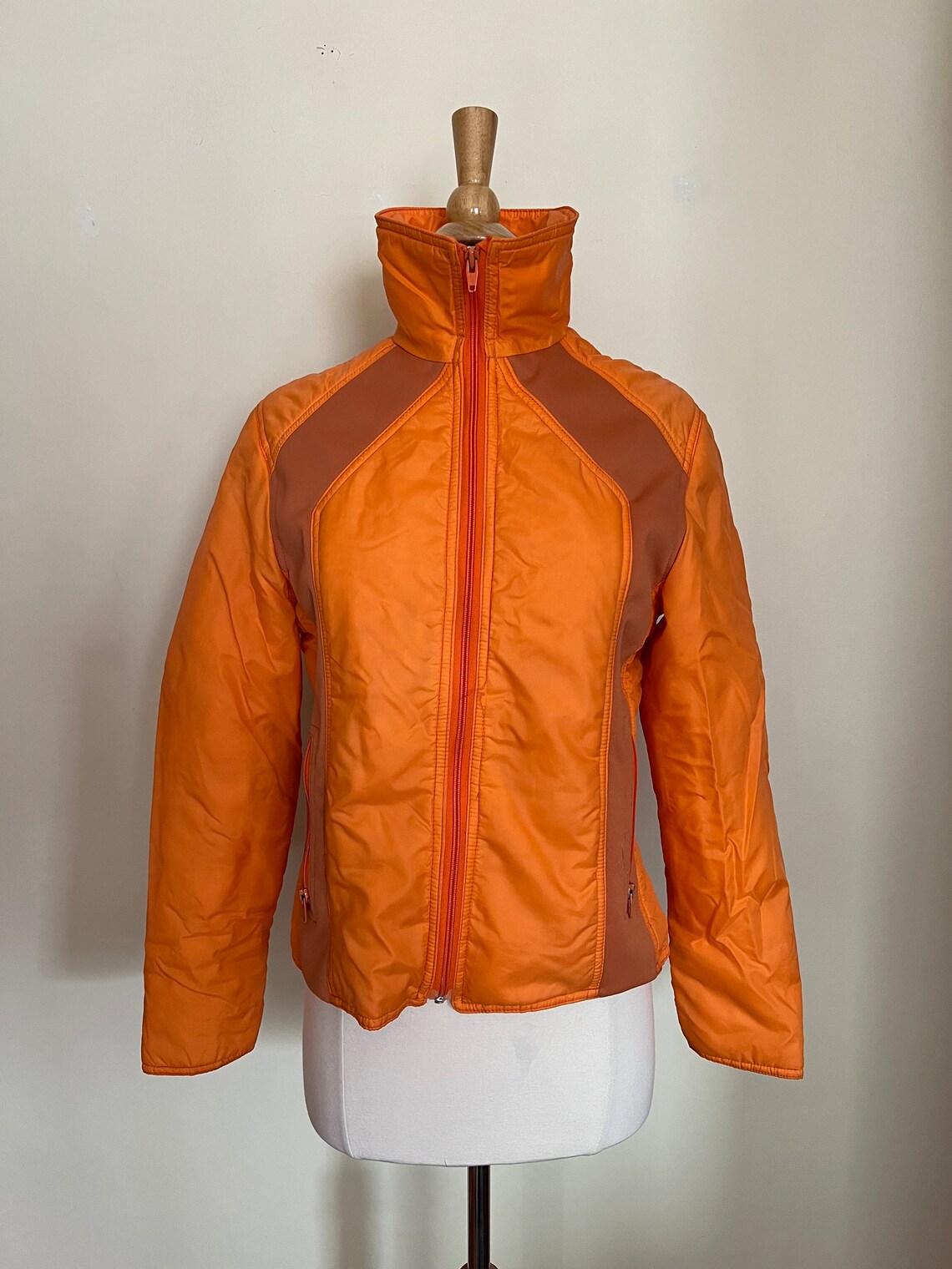 Vintage 70s Jean-claude JC KILLY Orange Ski Jacket - Etsy