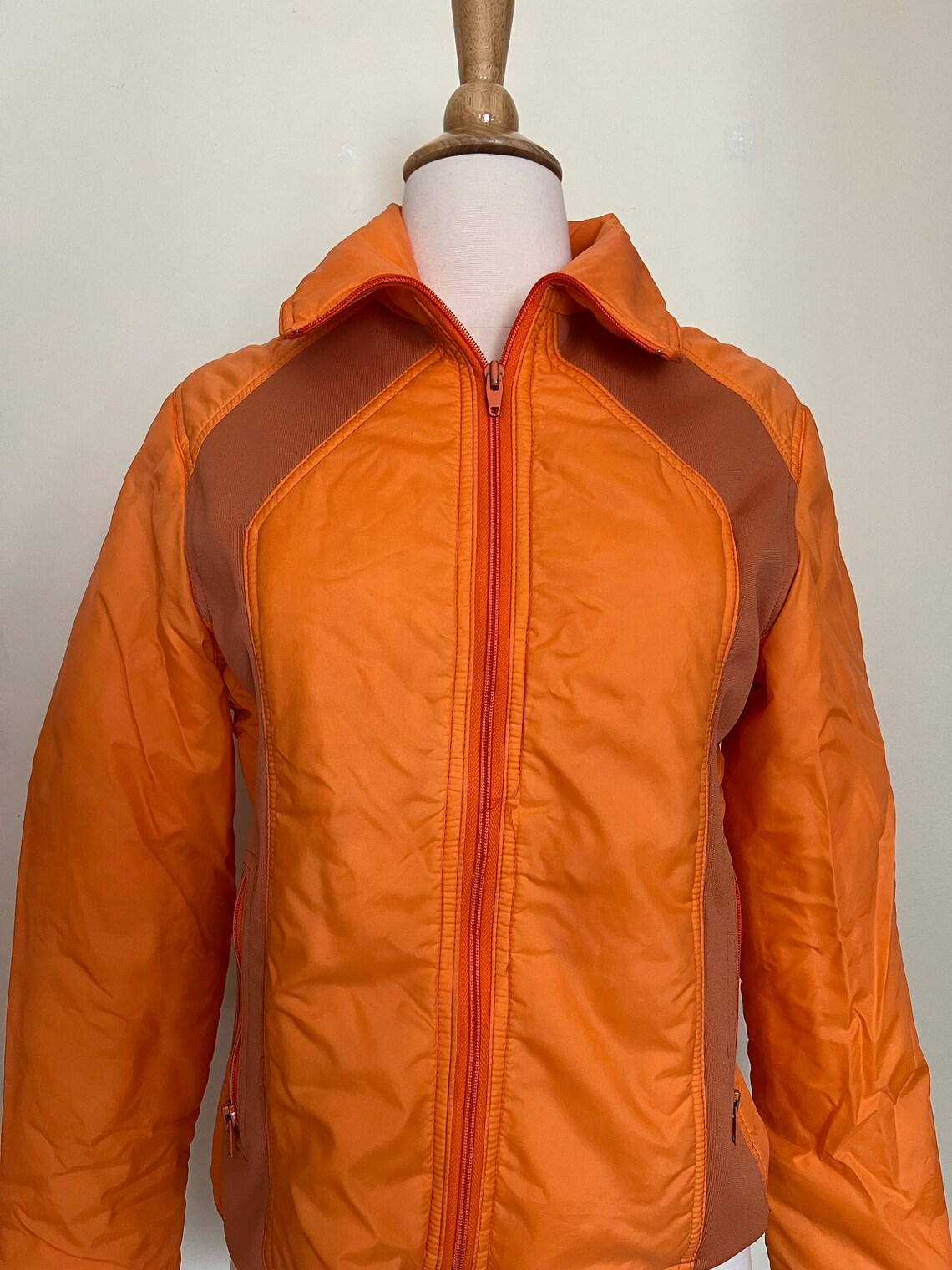 Vintage 70s Jean-claude JC KILLY Orange Ski Jacket - Etsy