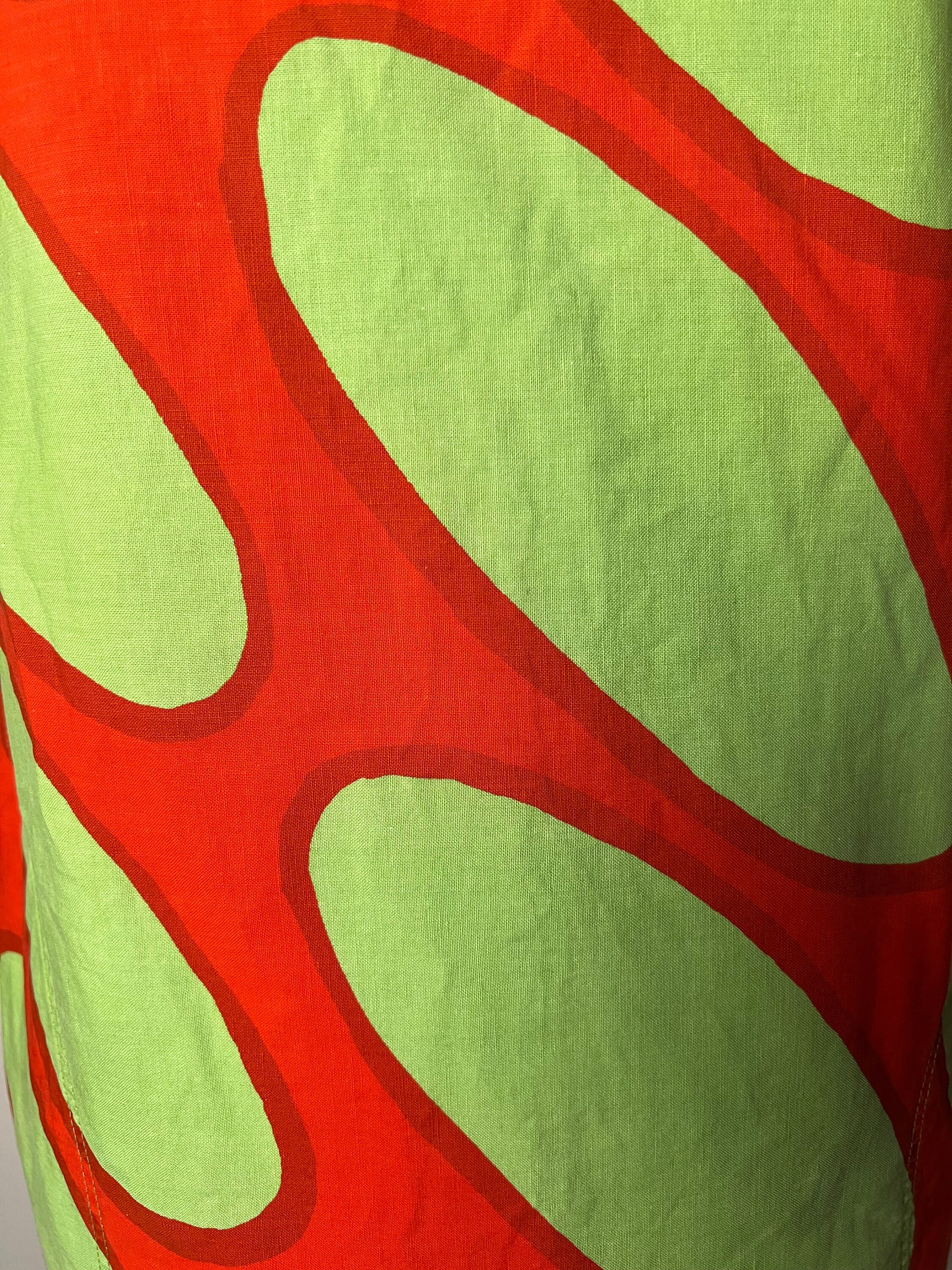 Vintage 60s Marimekko Linssi Shift Dress With Pockets. Linssi Pattern ...