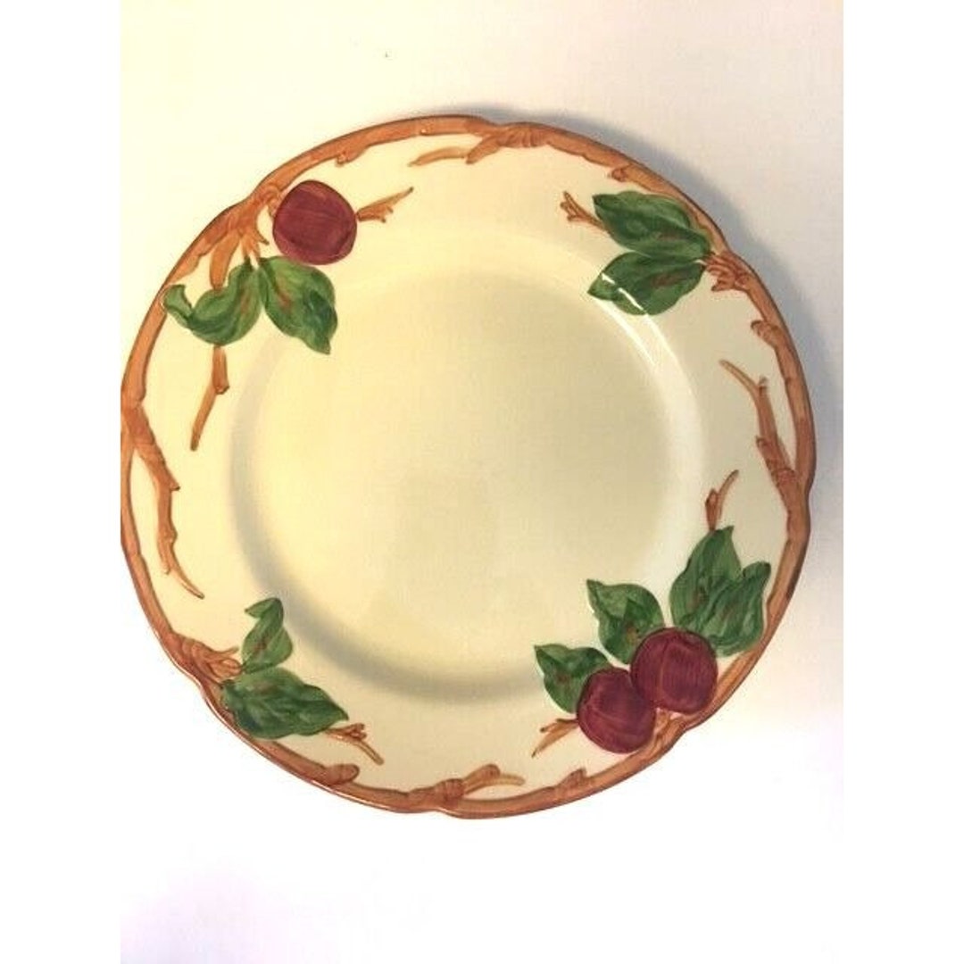 Franciscan Apple Dinner Plate10-5/8 half Moon Mark Made in California ...