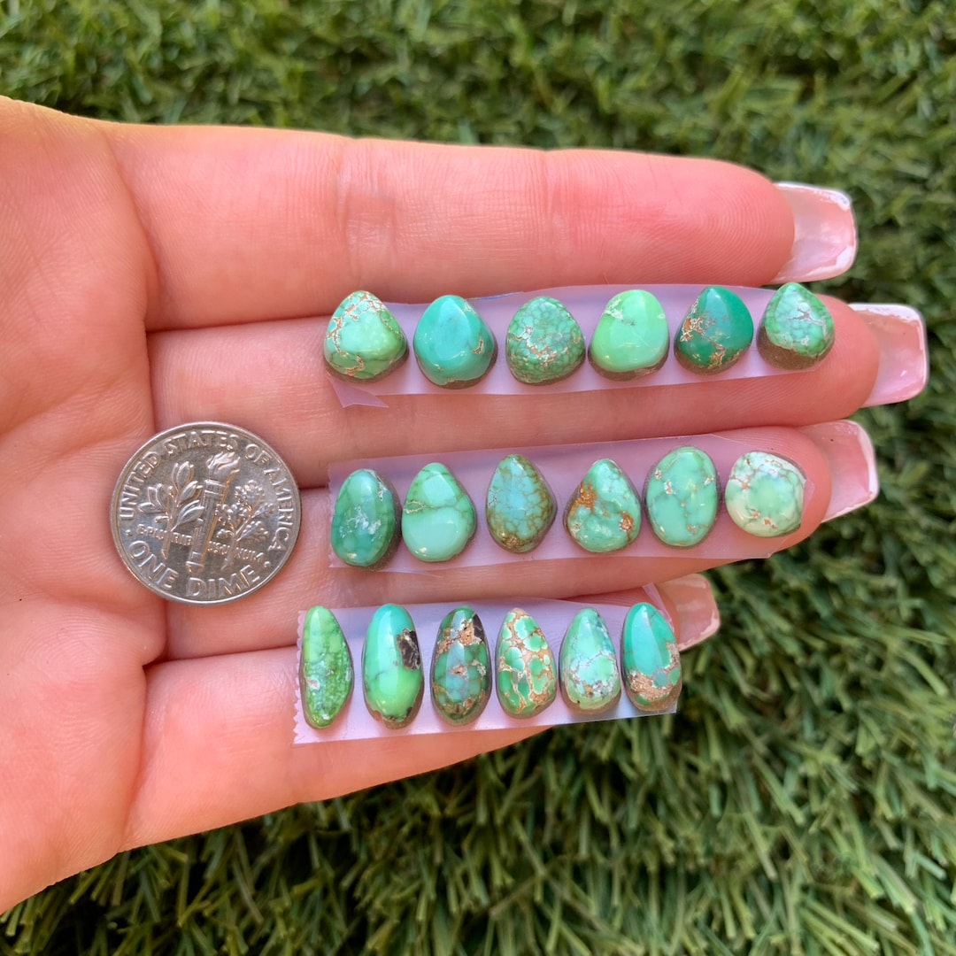 Natural Forest Green Carico Lake Turquoise Groups 127 3 Groups of 6 ...