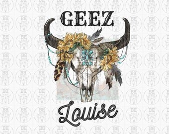 Geez Louise Png | Etsy