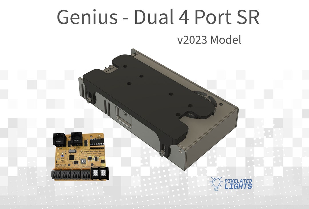 Genius - Dual 4 Port Smart Receiver - 2023 Version - PSU Mount - Etsy