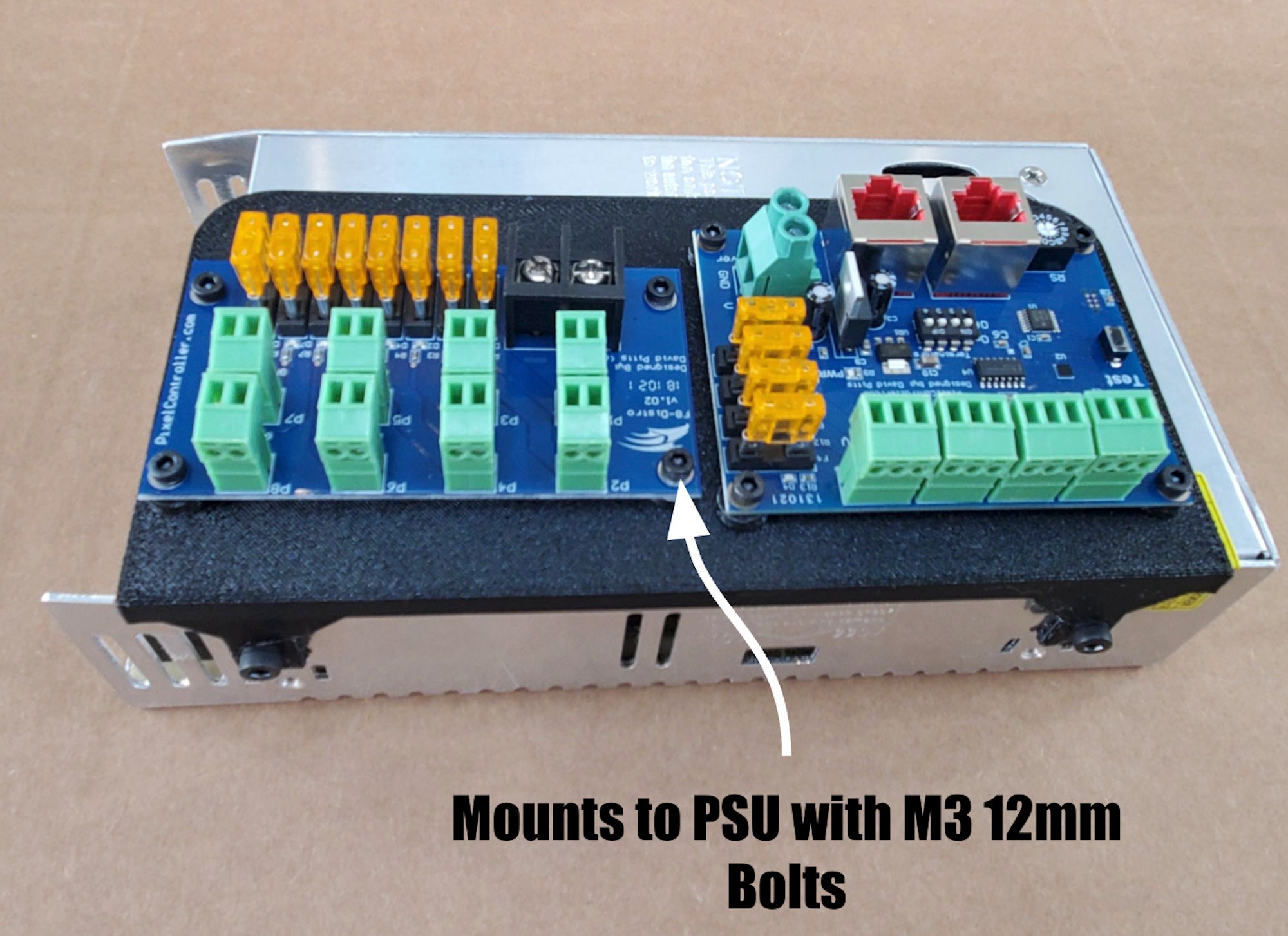 Falcon Smart Receiver v1 or V2 AND F8 Distro Meanwell/psu Mounting Bracket - Etsy