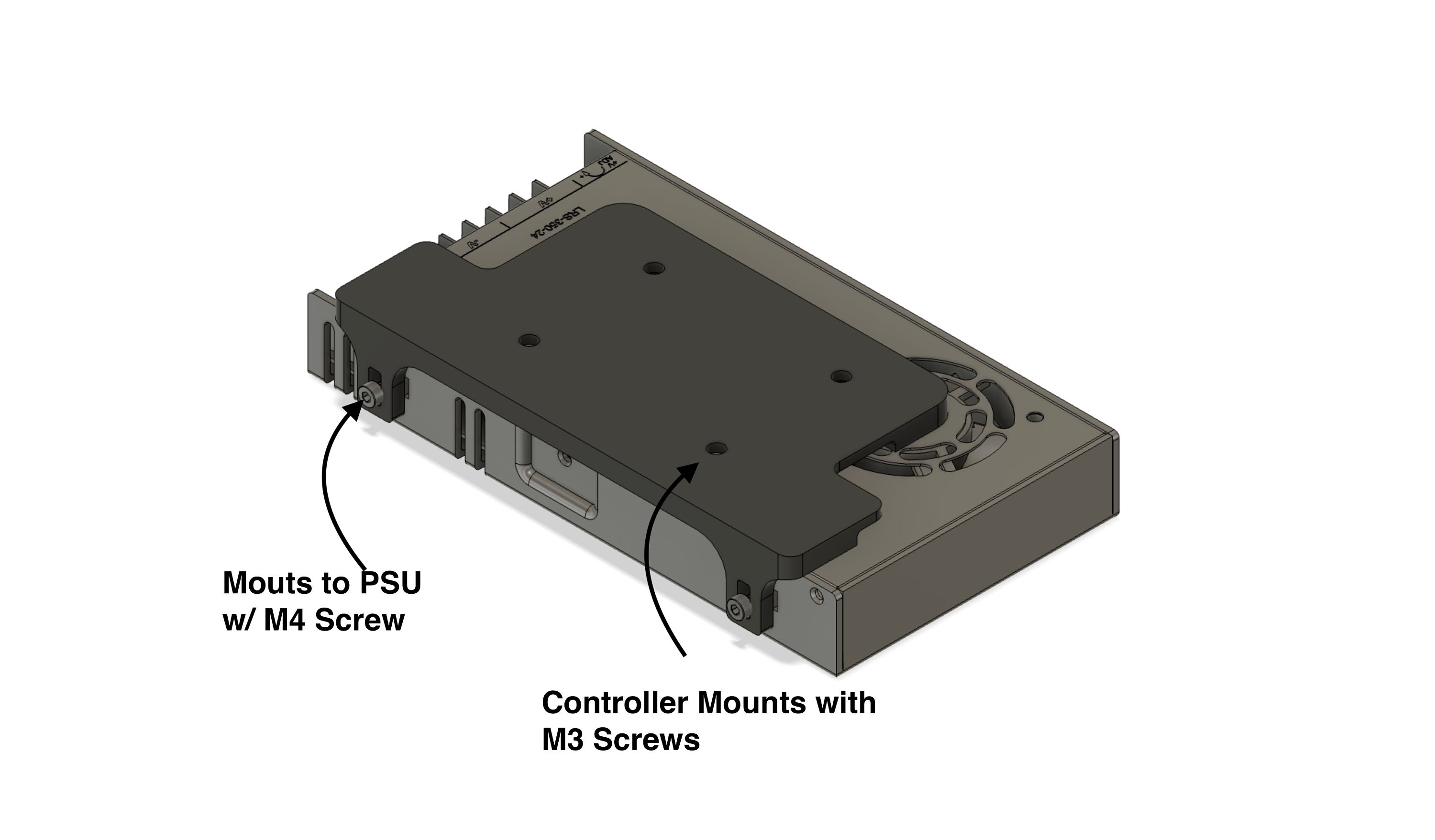 Sandevices E6804 Controller PSU Mount - Etsy