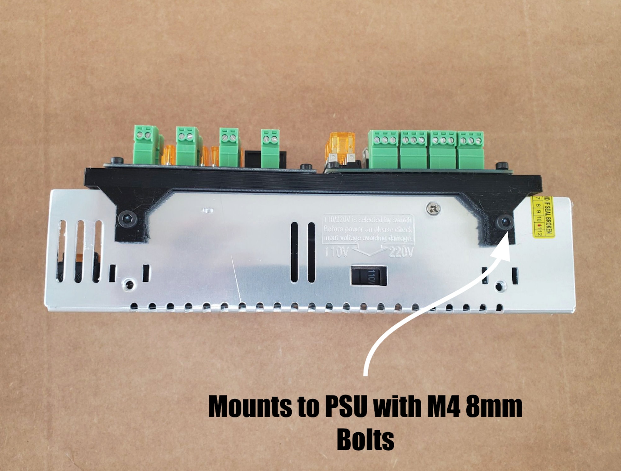 Falcon Smart Receiver v1 or V2 AND F8 Distro Meanwell/psu Mounting ...